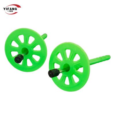 China Plastic Insulation Fixing Anchor 8×95mm/115mm/142mm with 60mm Disc for Wall Thermal Protection for sale