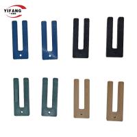 China High Load Capacity Plastic Packers 10mm Thickness with 5 Ton Capacity for Window and Door Installation for sale