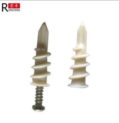 China Customizable White Plastic Round Insulation Fixings - 8×62mm to 10×202mm Sizes for EPS/PU Installation for sale