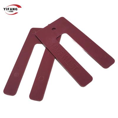 China High-Load Plastic Shims 5-Ton Capacity, 1.0mm-10mm Thickness for Construction and Window Installation for sale