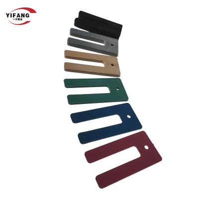 China YiFang Custom Heavy Duty Plastic Packers 35mm Width 75mm Length with 1.0mm to 10mm Thickness Options for sale