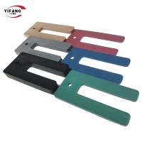 China Custom U-Shape Plastic Packer Shims 75mm x 35mm with 1.0mm to 10mm Thickness Options for Window and Door Installation for sale