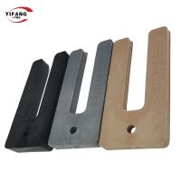 China YiFang Heavy Duty Plastic Packers 35mm x 75mm with 1.0mm to 10mm Thickness Options for Construction Leveling for sale