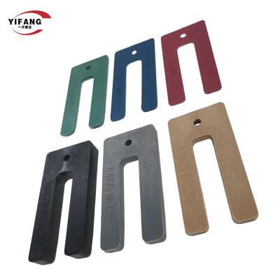 China Waterproof Plastic Shims 2.0mm×48mm for Leveling and Installation - Custom Sizes Available with ISO9001/CE Certification for sale
