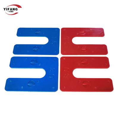 China Red Waterproofing 2mm Plastic Packers Heavy Duty for sale
