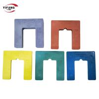 China 90x90 Stump Waterproofing Plastic Glazing Packers For Window Stump for sale