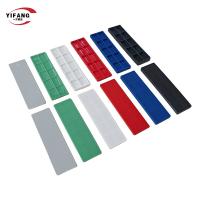 China 28mm X 100mm Mixed 1-6mm Plastic Packing Shims For Assorted Window Glazing Glass Flat for sale