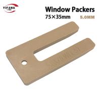 China 75x35mm Plastic Shims Packers For Window And Door Frame for sale