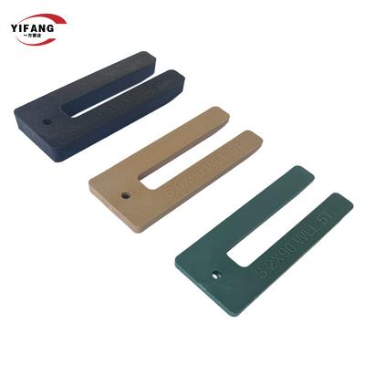 China Custom 90mm Leveling 10mm Plastic Packers Shims for sale