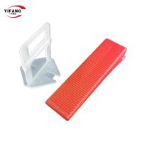 China YiFang Reusable Tile Leveling System Clips 1.5mm for Tiles and Glass - 100 Pieces per Pack for sale