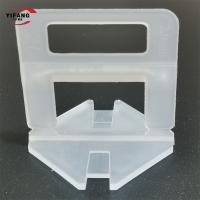 China YiFang Reusable Tile Leveling System Clips 1mm 1.5mm 2mm 3mm for 3-15mm Thickness Tiles for sale