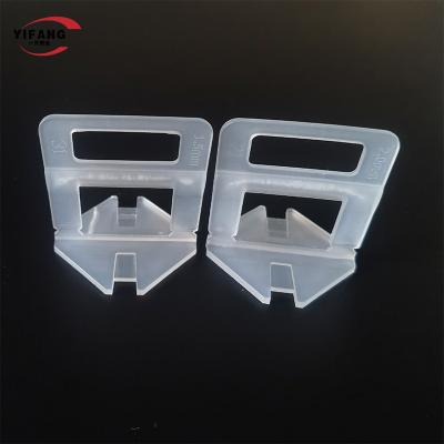 China YiFang Reusable Tile Leveling System Clips 1-3mm for Professional Floor and Wall Installation for sale