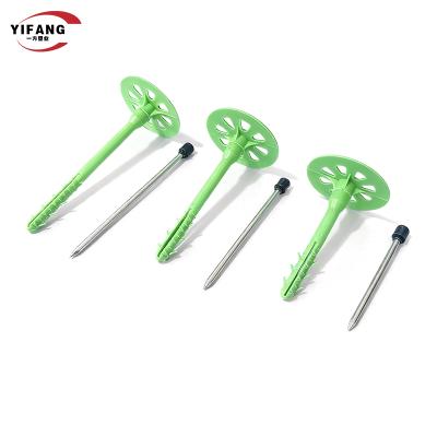 China Impact Resistant PP Insulation Wall Plugs With Anti Rust Nail for sale