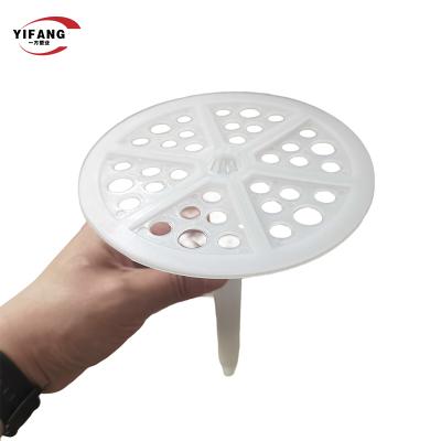 China ETA Compliant 140mm Extra-Large Disc Insulation Anchor - Custom Virgin HDPE Fixing for Mineral Wool and Soft EIFS Panels for sale