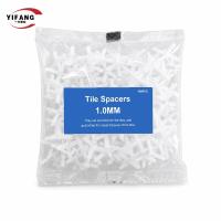China 1mm Tile Cross Spacer with Central Pull-Out Handle, 100 Pcs Per Bag for sale