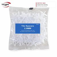 China 2mm Tile Cross Spacer with Central Pull-Out Handle, 100 Pcs Per Bag for sale
