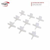 China Custom Joint Width Tile Cross Spacer 1.5/2.5/3mm, Central Pull-Out Handle, 100 Pcs Per Bag for sale