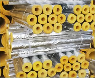China 2.3KG/M² Fireproof Fiber Glass Wool Roll 600x1200mm with A-Class Fire Rating and 25mm Thickness for sale