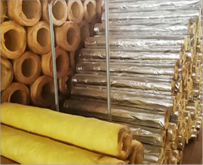 China Heat Preservation Cotton Glass Wool Insulation - 25mm Thickness, 600x1200mm Size, Class A Fire Rating for sale