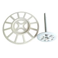 China PP 80mm Length Plastic Insulation Anchors With Nail for sale