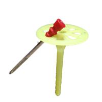 China 55mm Disc Plastic Insulation Anchors 8x95mm for Building Wall Fixings with 0.8KN Pulling Force and 200°C Temperature Rating for sale