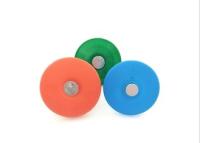 China Iron 24.5mm Nails With Plastic Washers Electro Galvanized for sale