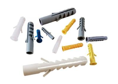 China Building 6*30mm Nylon Expansion Anchor Custom Color for sale