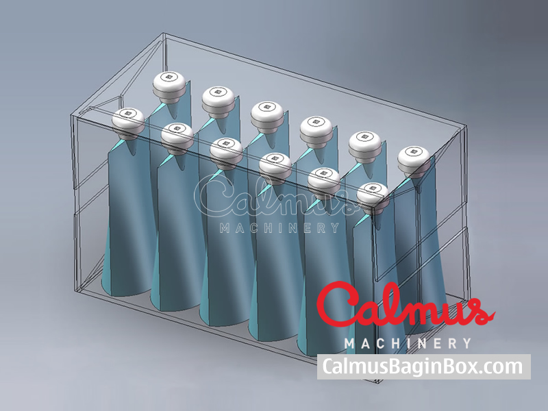 6x2 Packing Pattern of Stand-Up Pouches