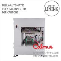 China Poly Bag Inserter for Placing Liner in Carton Case for sale