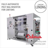 China Poly Bag Inserter Machine for Placing Liner in Carton for sale