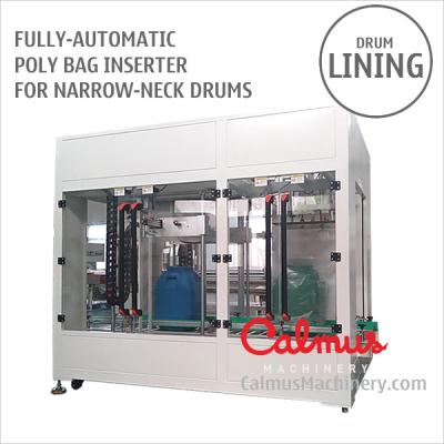 China Poly Bag Inserter for Placing Liner in Drum for sale