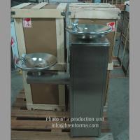 China DF3BC Floor-Mounted Bi-level Stailess Steel Drinking Water Fountain for sale