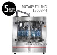 China Automatic 5 Gallon Barrel Liquid Filling Machine for Mineral Water Production Lines for sale