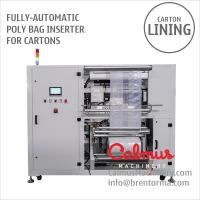 China Poly Bag Inserter for Placing Liner in Carton Case for sale