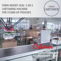 China Monoblock Case Packer Cartoning Machine for Stand-Up Pouches for sale