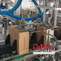 China Wrap-Around Pouch Case Packer Machine for Packaging Doypacks for sale