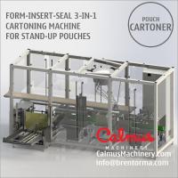 China Form-Insert-Seal Monoblock Case Packer Cartoning Machine for Stand-Up Pouches for sale