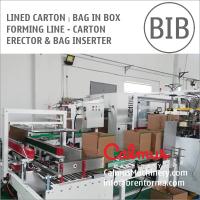 China Case Erector and Bag Inserter For Forming Lined Cartons for sale