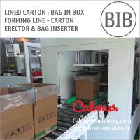 China Case Erector and Bag Inserter For Forming Lined Cartons for sale