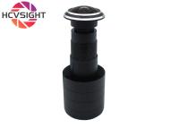 China 700TVL 1.7mm Wide Angle Fisheye Door Camera with 175° View and 36-90mm Adjustable Length for sale