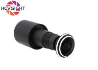 China 700TVL 1.7mm Wide Angle Fisheye Door Camera with 175° View and 36-90mm Adjustable Length for sale