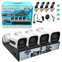 China 2MP AHD Security Camera System with 4-8 Channel DVR, 1920×1080P Resolution and Warm Light Night Vision for sale