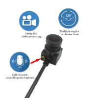 China 15×15mm Mini AHD Camera 1080P with Microphone, 150° Wide Angle Lens, DC 3.3V Operation for sale