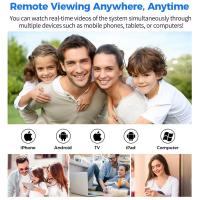 China 4K 2MP 4-8 Channel IP66 Waterproof Outdoor AHD DVR CCTV Security Camera Kit with H.265 Compression for sale