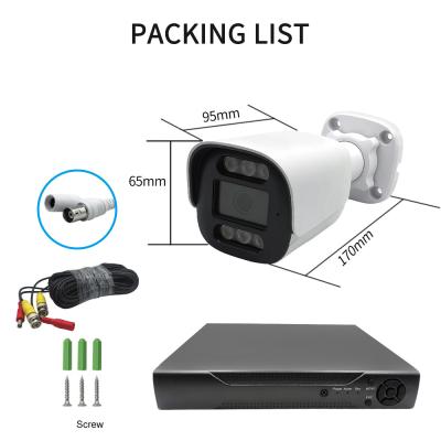 China 4-8 Channel AHD Security Camera System with 2MP 1080P Resolution and Full-Color Night Vision for Outdoor Monitoring for sale
