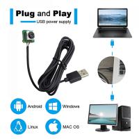 China 5MP UVC USB Camera Module with Autofocus - 12mm×12mm PCB, 75° FOV for Machine Vision for sale