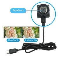 China 4K 8MP Autofocus USB Camera with UVC Driverless for Android Phone 3264x2448 for sale