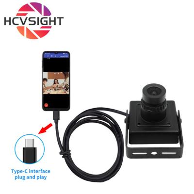 China Type-C USB Camera 1080p HD 2MP with 30×30mm Metal Housing for Android Phones and Industrial Applications for sale