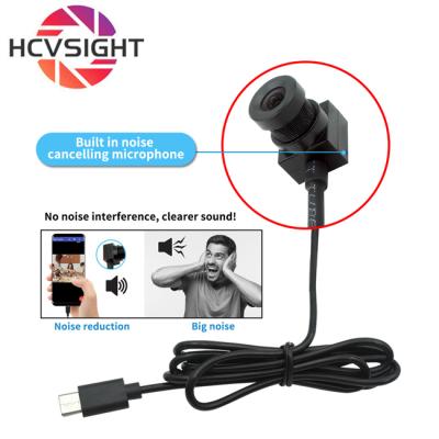 China 15x15mm Type-C 1080p Distortion-Free Mini USB Camera for Machine Vision 2MP for sale