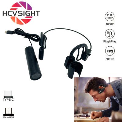 China 1080P USB-C Mini Bullet Camera 2MP 30fps for Android OTG Helmet Headset Industrial Inspection for sale